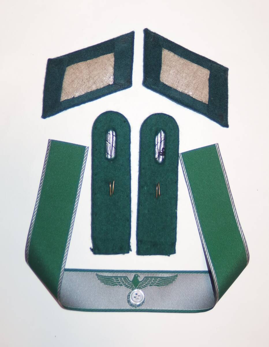 Yahoo!オークション - WW2ドイツ税関国境警備隊徽章セット / Zoll 襟章...