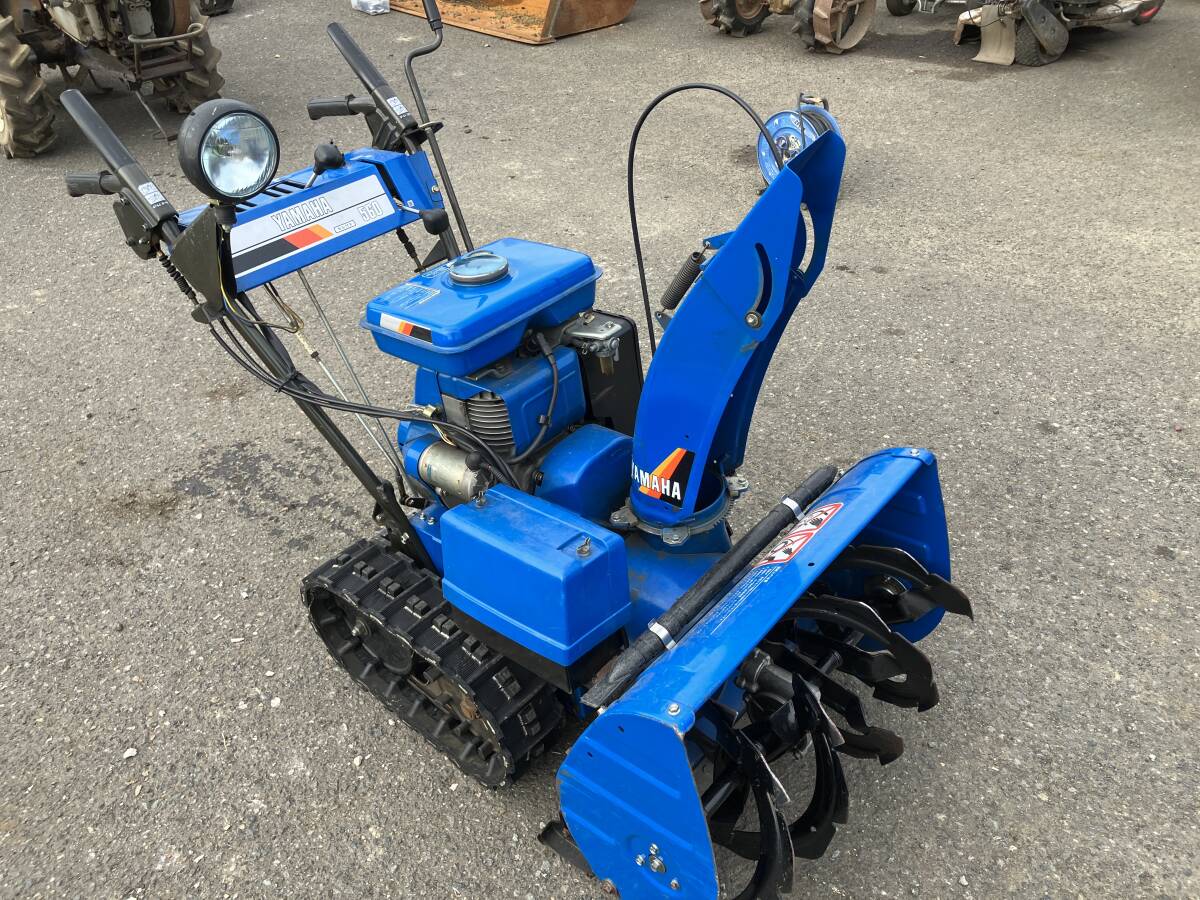 Yahoo!オークション - 札幌発 最落なし 【始動OK 】除雪機 ヤマハ YSM5...