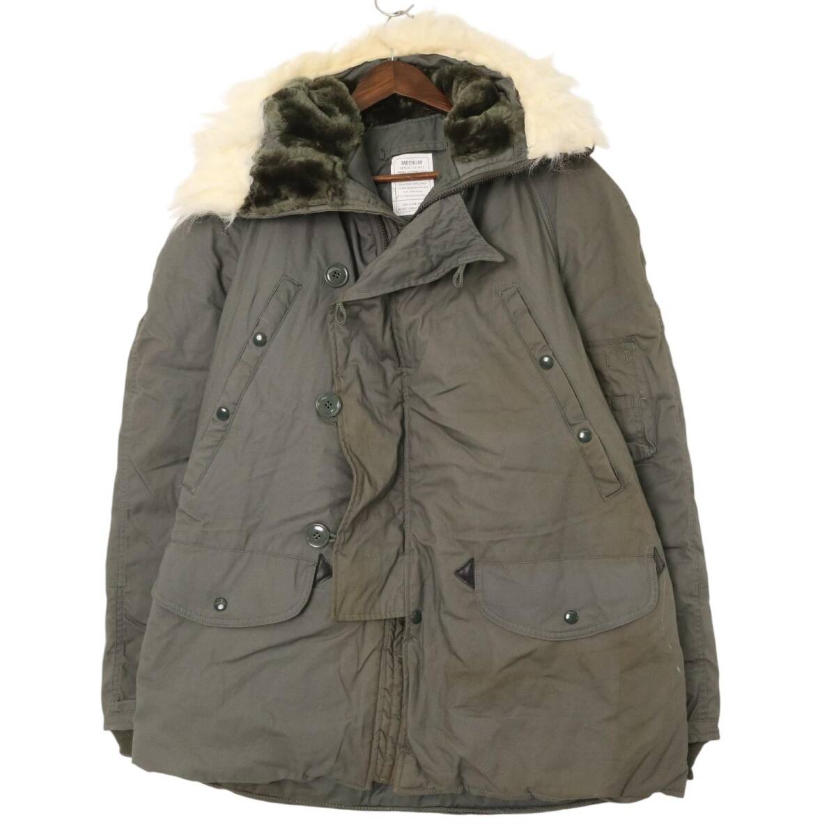 Yahoo!オークション - 00年代 米軍実物 U.S.AIRFORCE N-3B フライトジ...