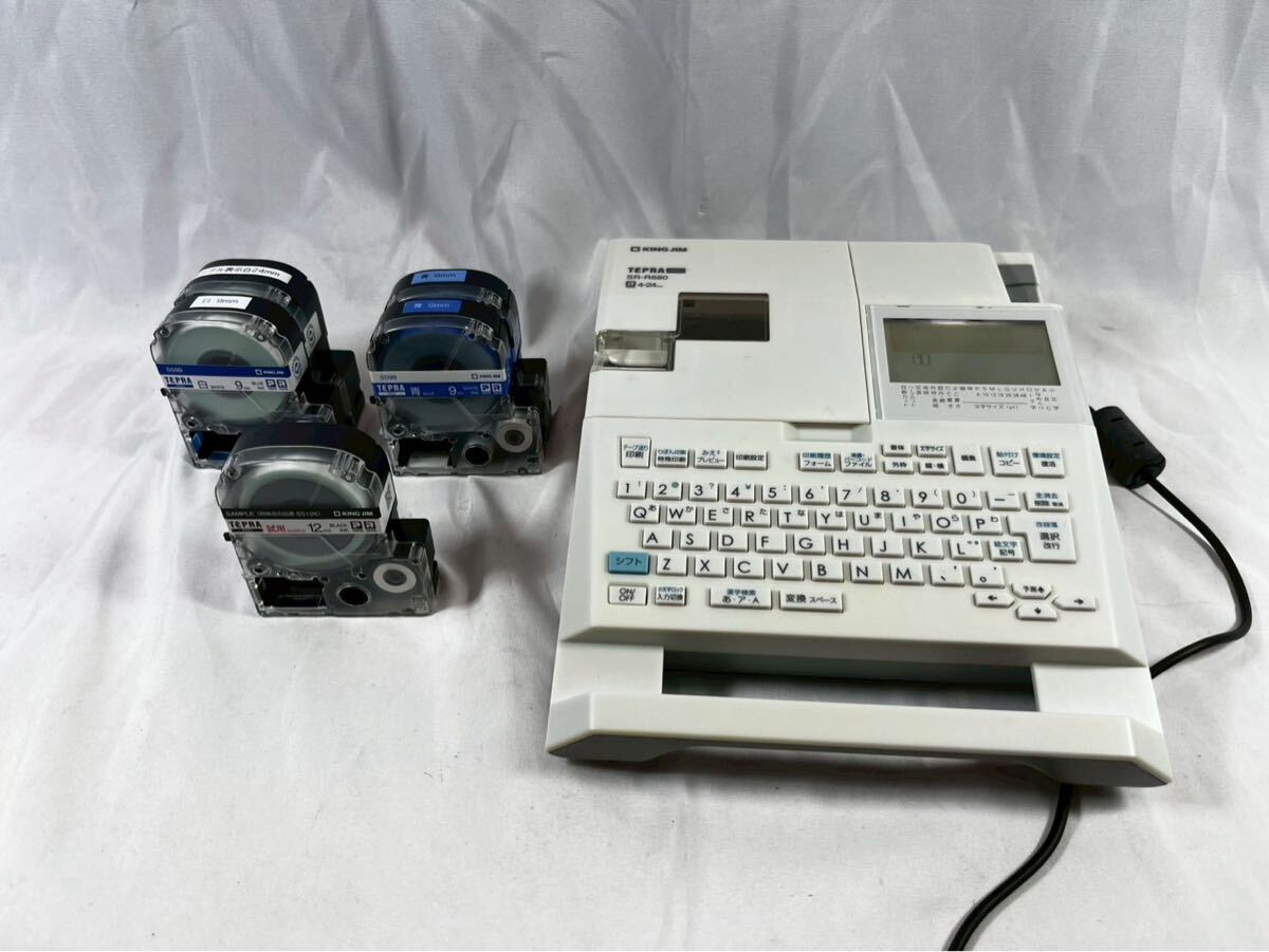 Yahoo!オークション - KING JIM テプラ TEPRA SR-R680 通電確認済 【10...