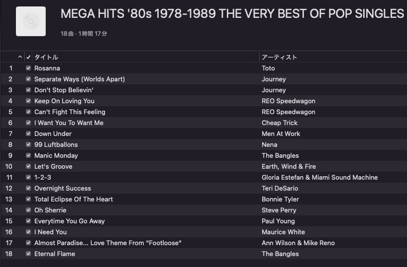 Yahoo!オークション - 【MEGA HITS '80s 1978-1989 THE VERY BEST OF P...