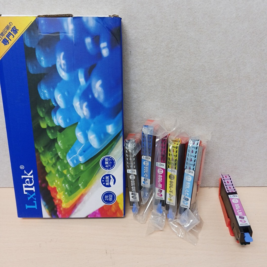 Yahoo!オークション - y103110k LxTek【互換品】EPSON エプソン IC6CL8...