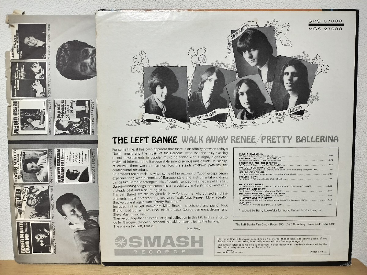 Yahoo!オークション - LP The Left Banke - Walk Away Renee / Pretty ...
