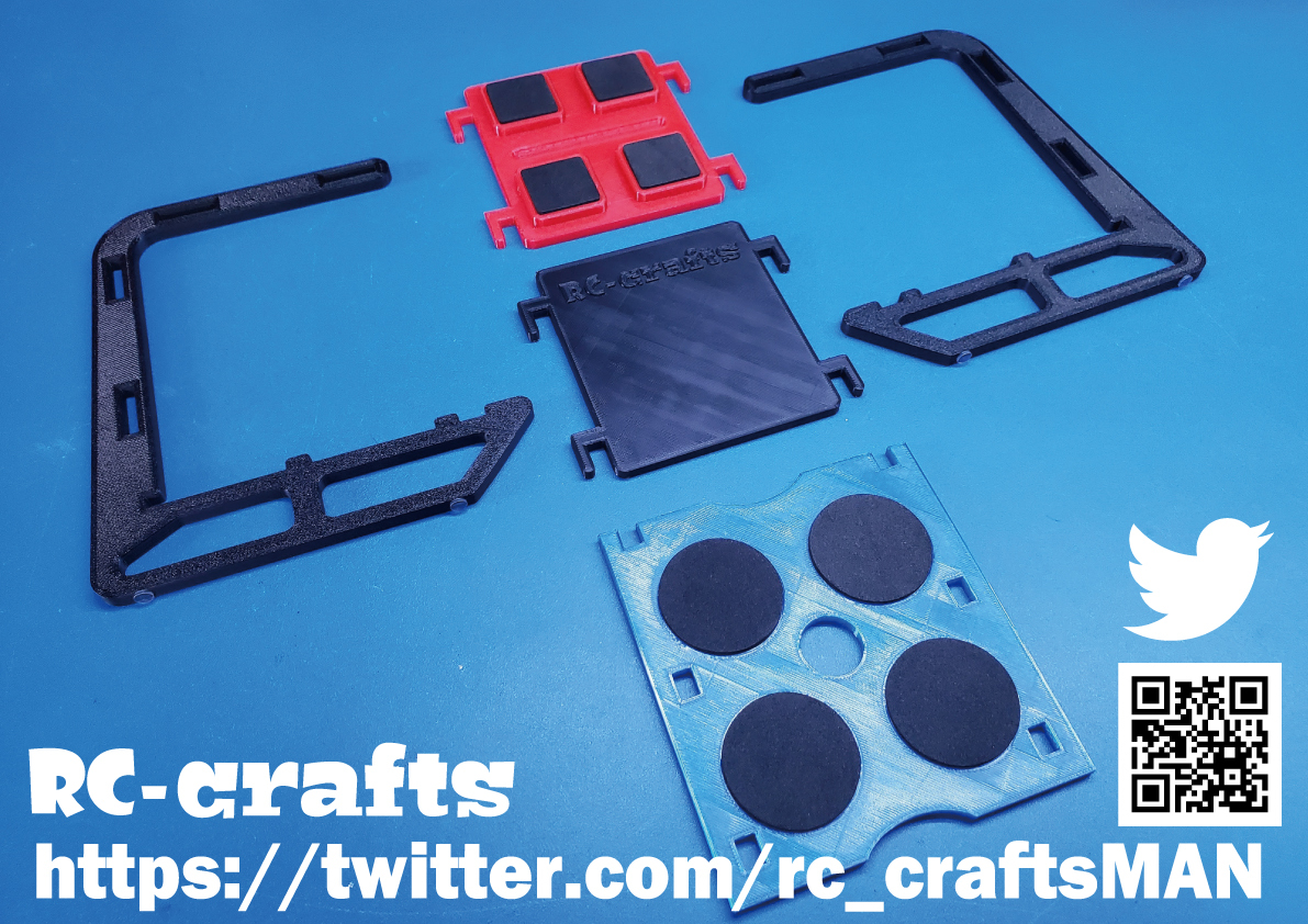 Yahoo!オークション - RCスタンド ブラック/レッド BIGサイズ 1/10 バ...