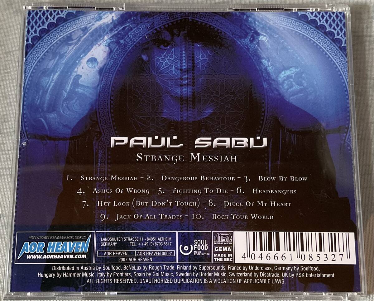 Yahoo!オークション - 廃盤貴重 入手困難 美品 PAUL SABU Strange Mes...