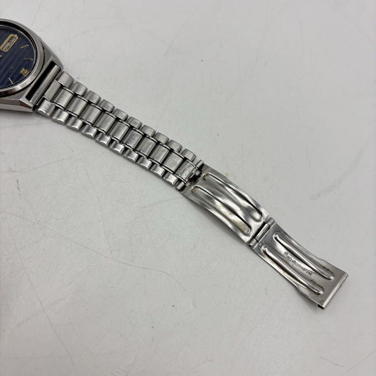 Yahoo!オークション - SEIKO 5 自動巻き メンズ 腕時計 7009-876A 青文...