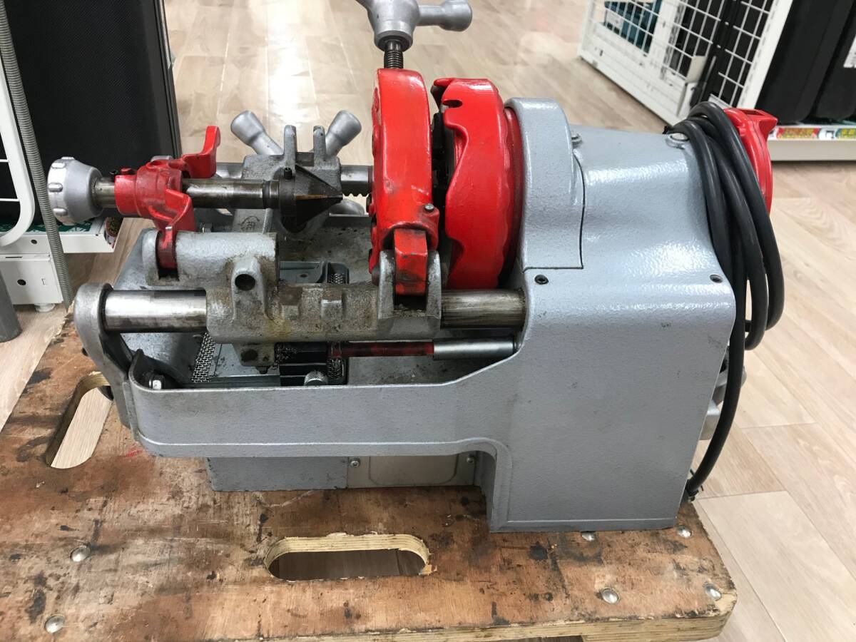 Yahoo!オークション - 【引取限定】 REX パイプマシン ねじ切り機 N40A...