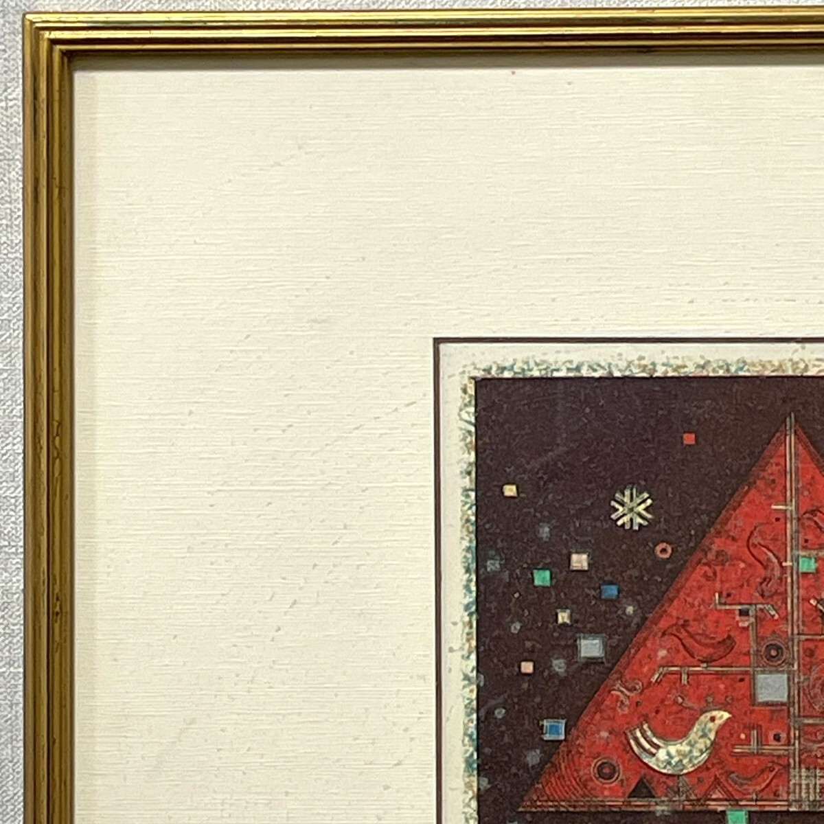 Yahoo!オークション - 真作 大場正男『聖夜』82' 直筆サイン入り ペー...