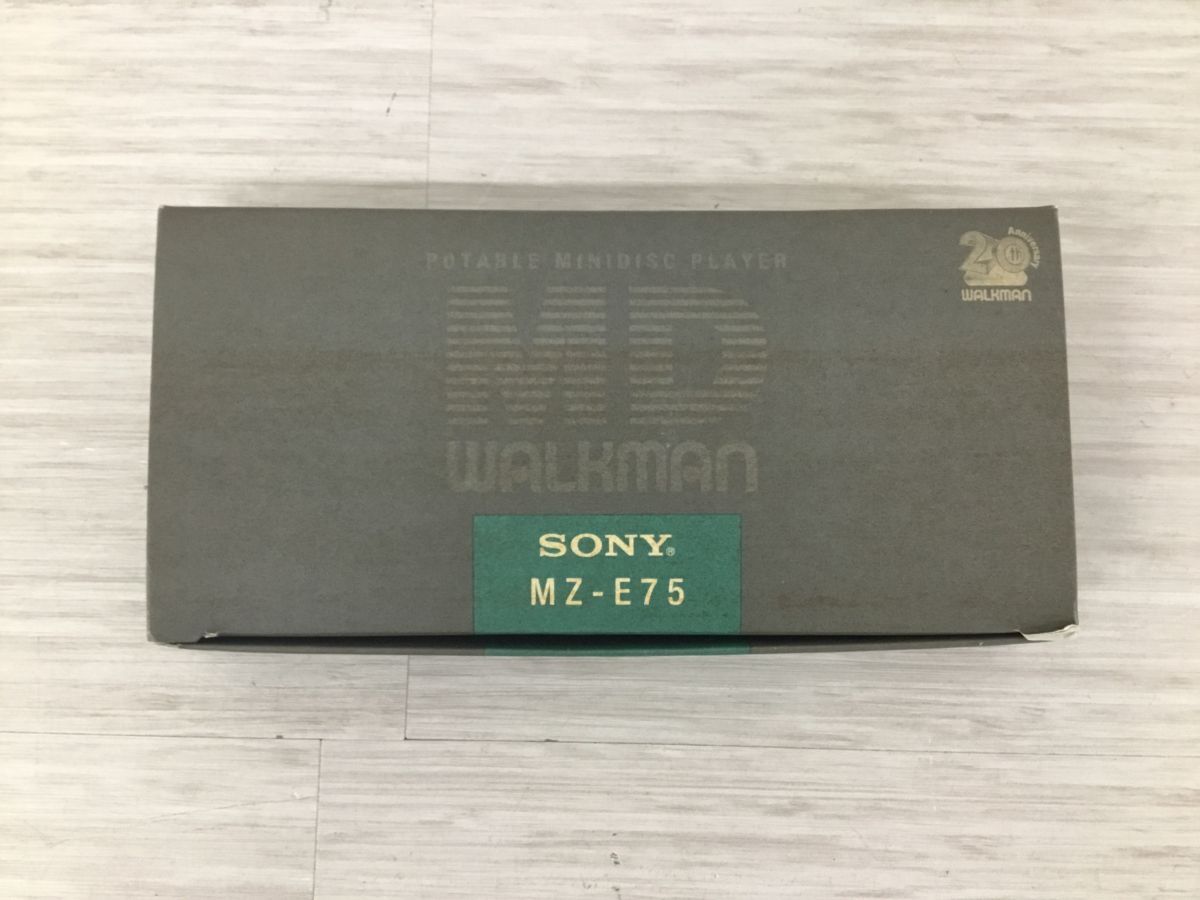 Yahoo!オークション - 営KW194-60 SONY ソニー MZ-E75 MD WALKMAN MD...
