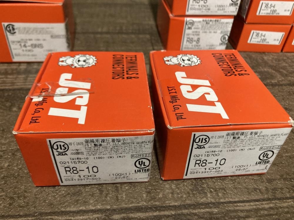 Yahoo!オークション - 020 未使用品・即決価格 JST 銅線用裸圧着端子 ...