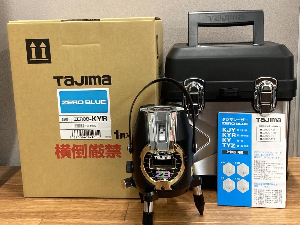 Yahoo!オークション - 003 未使用品 タジマ レーザー墨出し器 ZERO BLU...