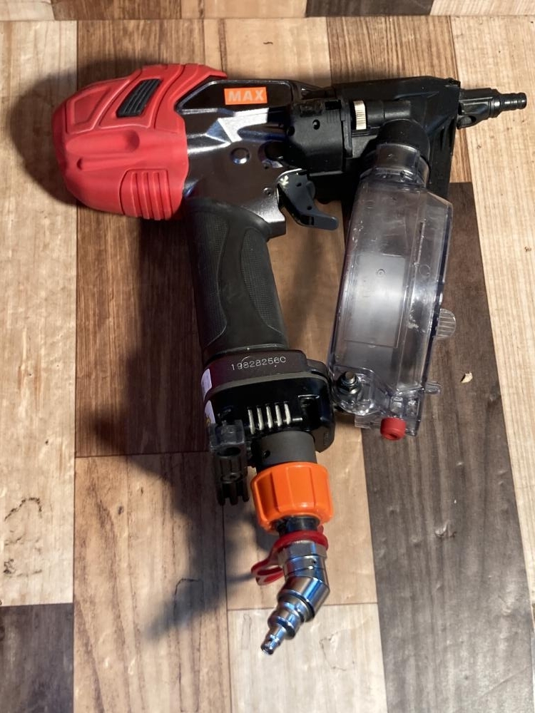 Yahoo!オークション - 007 おすすめ品 MAX 38mm高圧釘打ち機 プラシー...