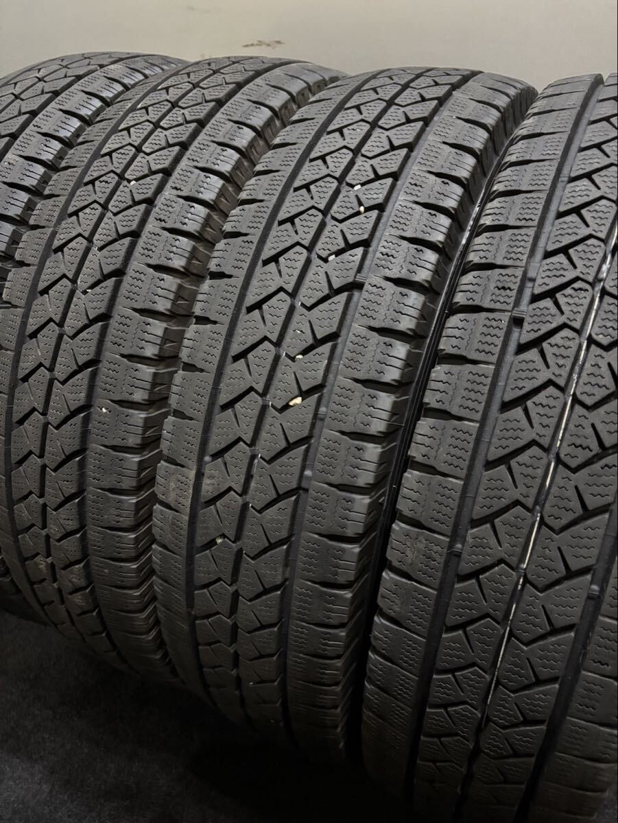 Yahoo!オークション - 165R14 LT 6PR BRIDGESTONE/VL1 23年製 スタッ...