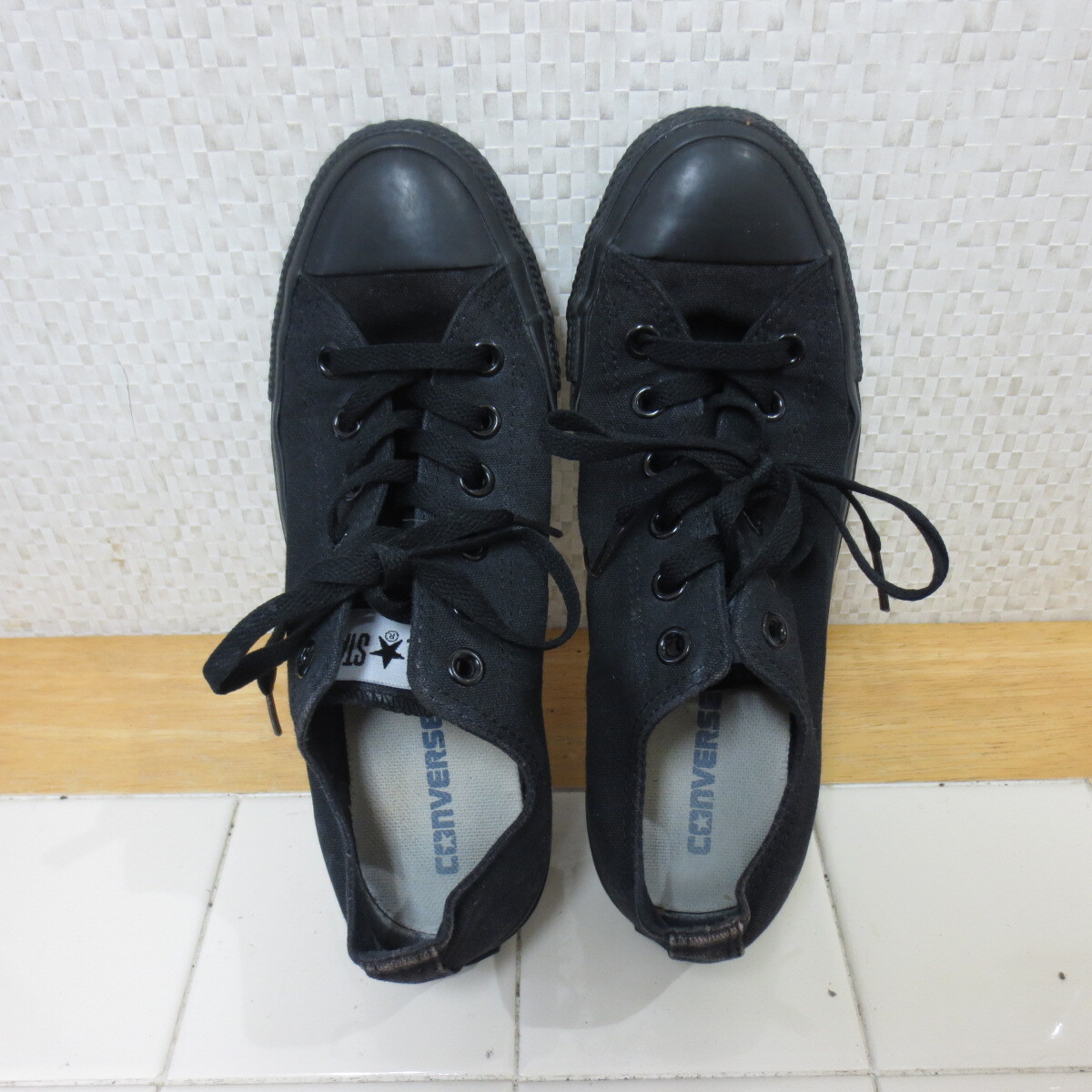 Yahoo!オークション - コンバース オールスターM5039 黒 25cm スニーカ...