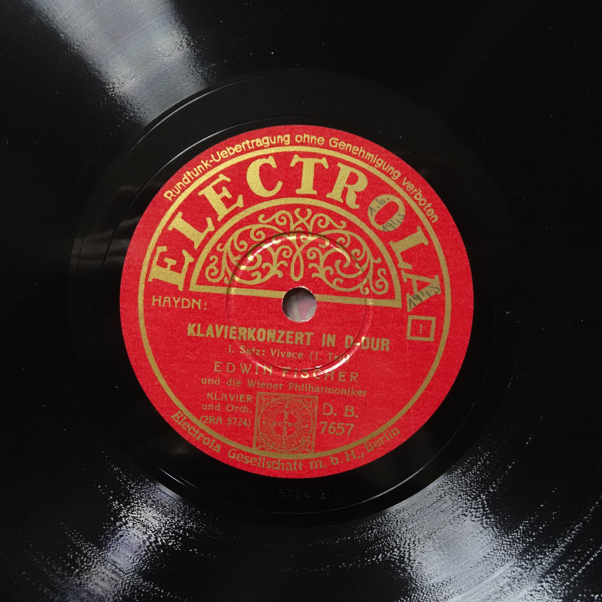 Yahoo!オークション - 独Electrola D.B.7657/8 ハイドン「ピアノ協奏曲...