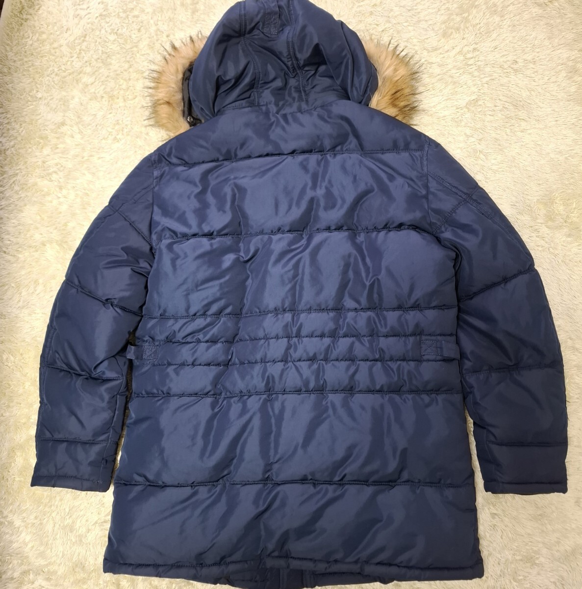 Yahoo!オークション - 希少サイズ ザラ ZARA ダウンコート ダウンジャ...