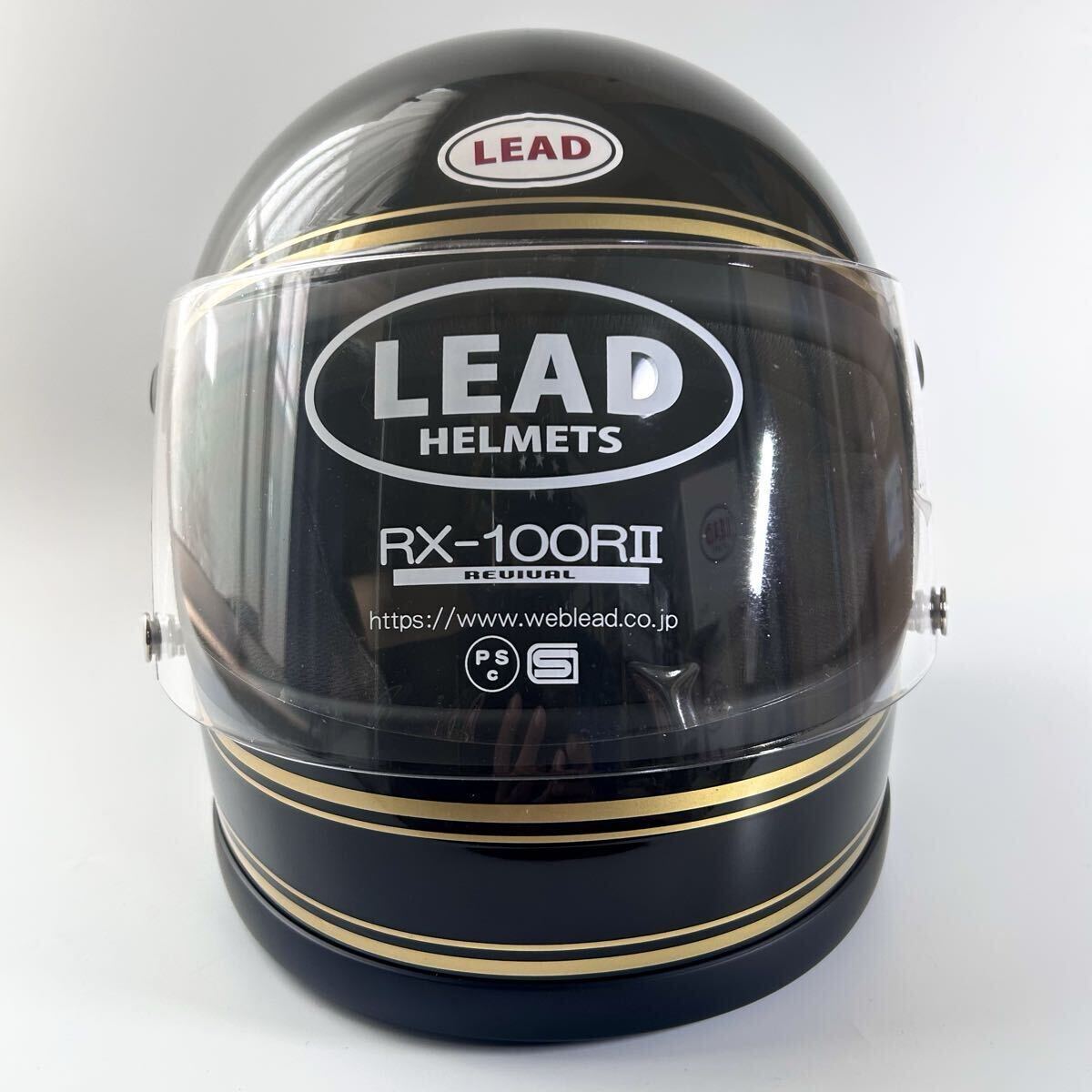Yahoo!オークション - LEAD RX-100R Ⅱ BLACK/GOLD リード工業 RX100R...