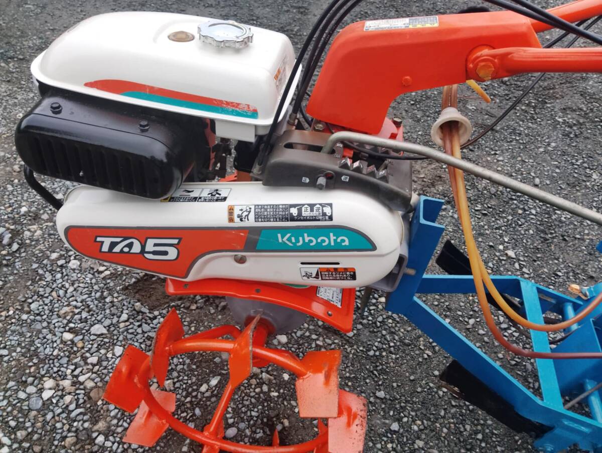 Yahoo!オークション - クボタ TA5 耕うん機 エンジン付き農機具（GH130...
