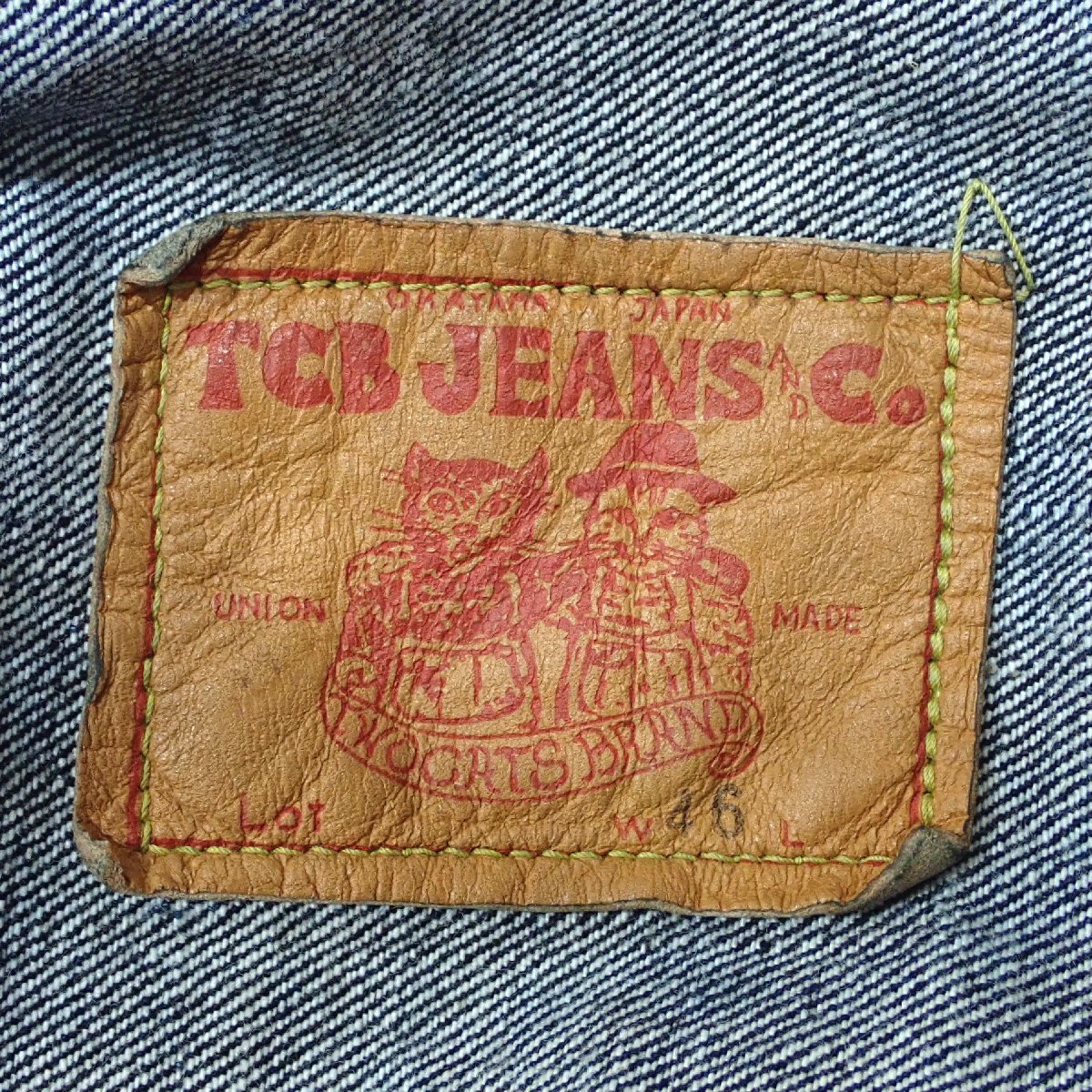 Yahoo!オークション - A509 美品 TCB jeans 1st 大戦モデル 40s デニム...