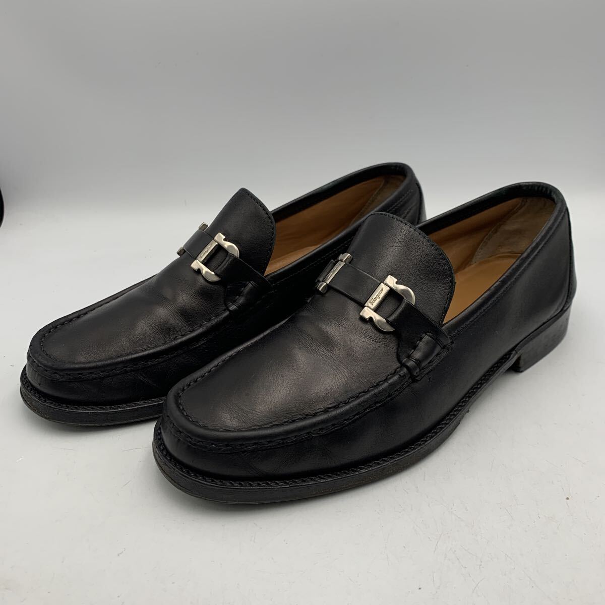 Yahoo!オークション - V713 Salvatore Ferragamo フェラガモ メンズ ガ...