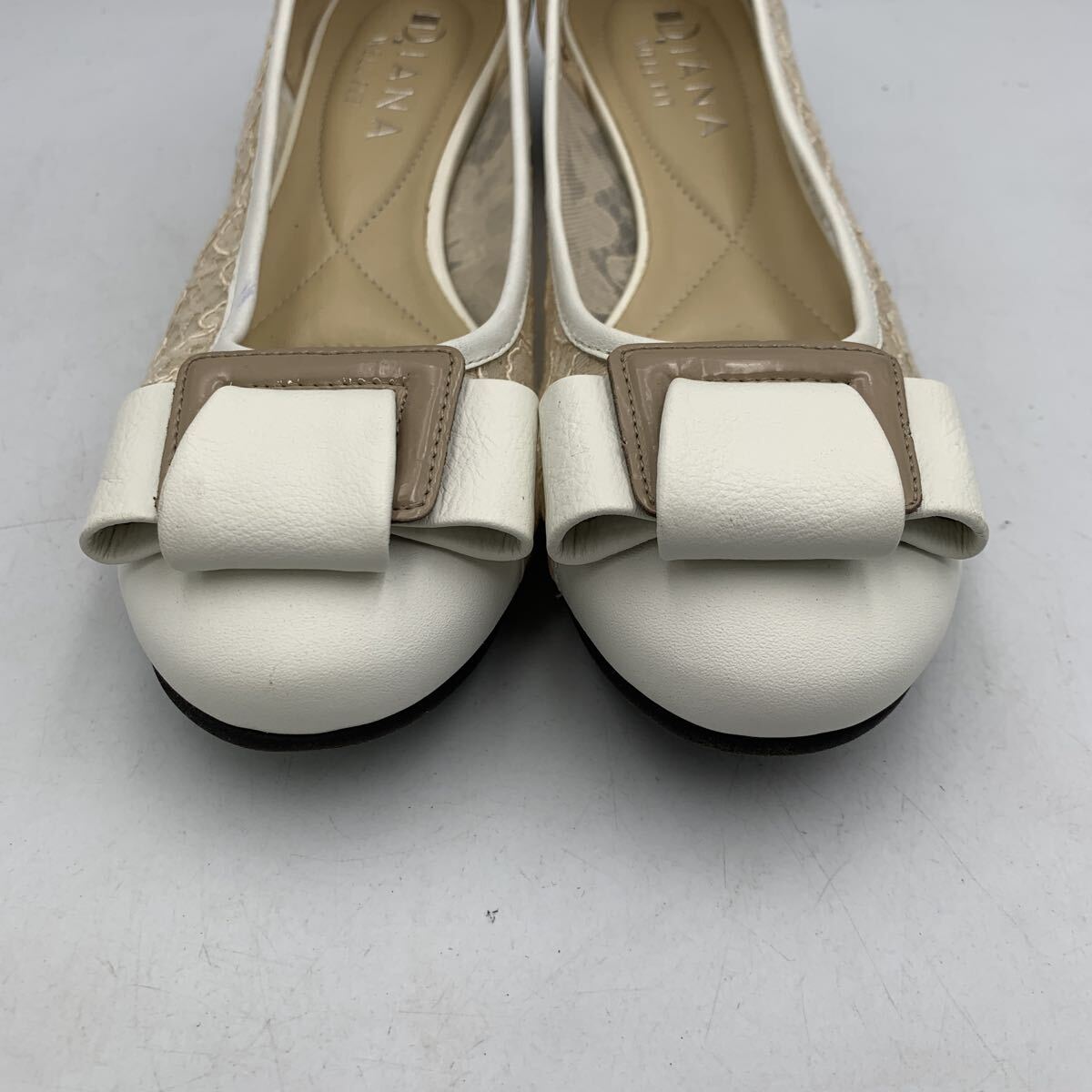 Yahoo!オークション - W95 DIANA ダイアナ レディース パンプス 24cm E...