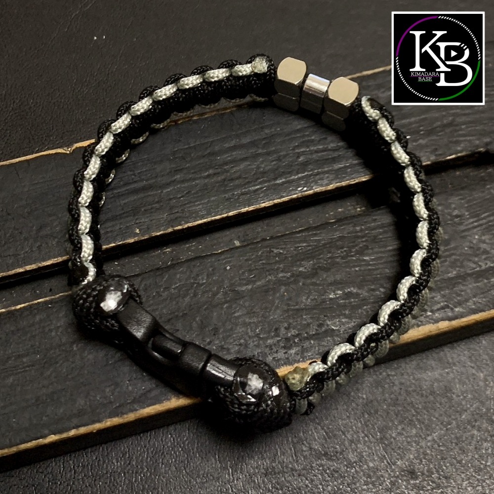 Yahoo!オークション - 【シルバーコブラブレスレット】パラコード/アク...