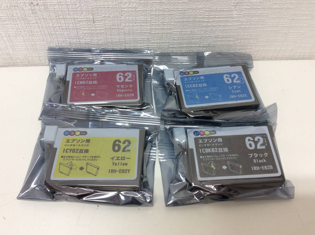 Yahoo!オークション - 3388 互換インク エプソン用 EPSON IC4CL62 4色...