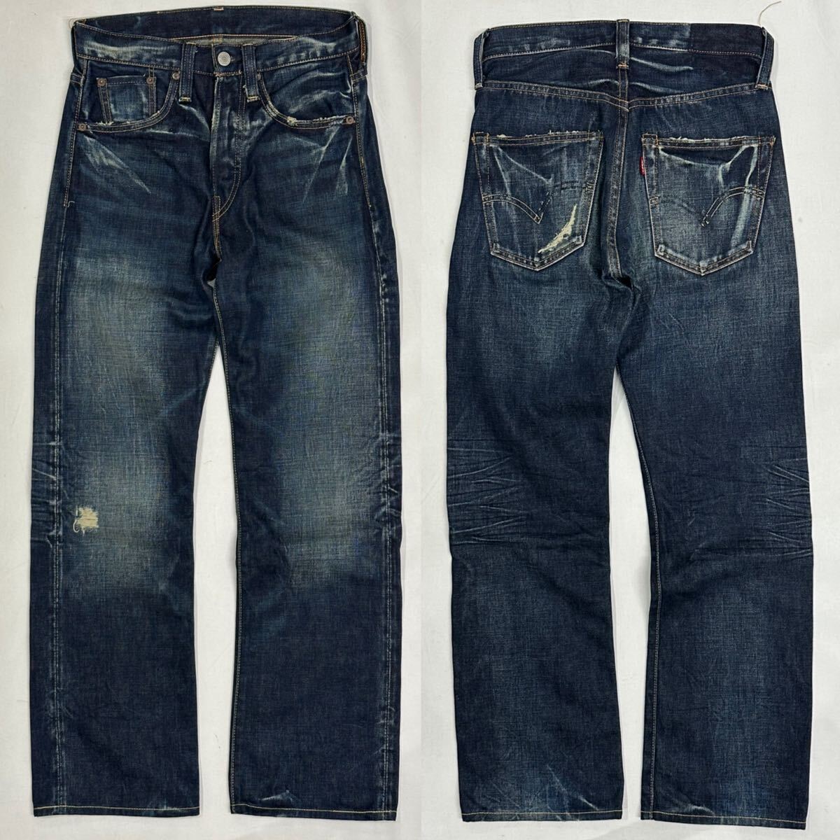 Yahoo!オークション - 良品 日本製 LVC Levi'sリーバイス 40s復刻 4750...