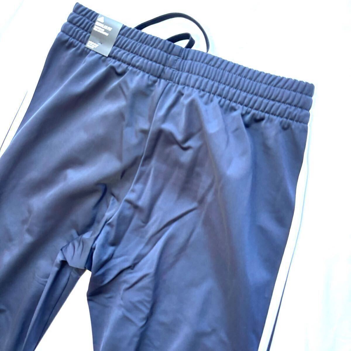 Yahoo!オークション - C331新品【メンズL】 紺ネイビー adidas アディ...