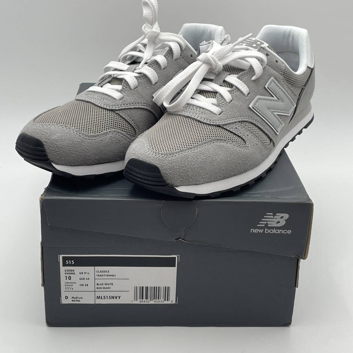 未使用 Newbalance ニューバランス ML373 KG2 グレー 28.0cm RC0261(新品)のオークション落札情報
