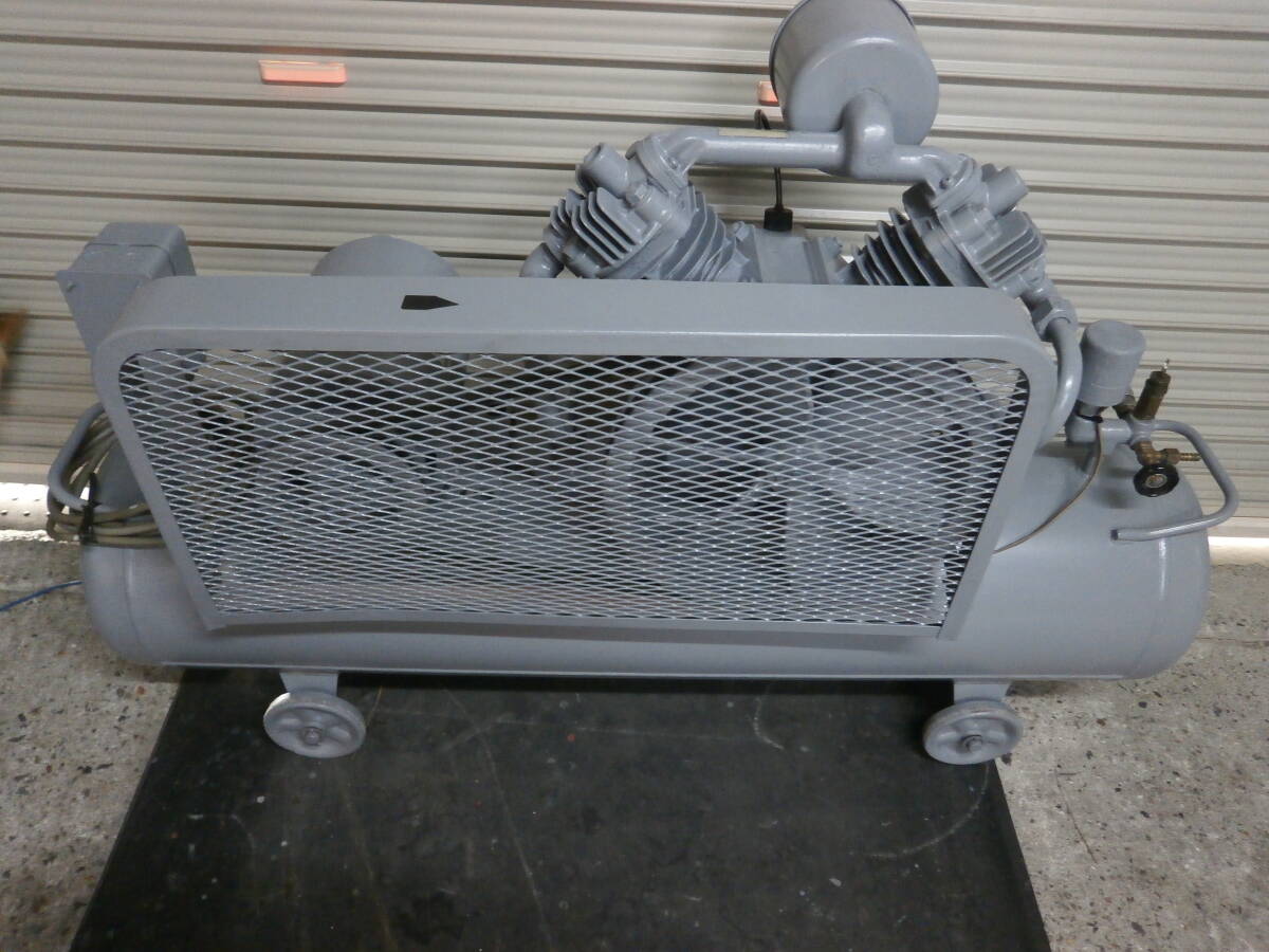 Yahoo!オークション - 日立 2.2P-9.5V6 200V3相 2.2kw エアーコンプレ...