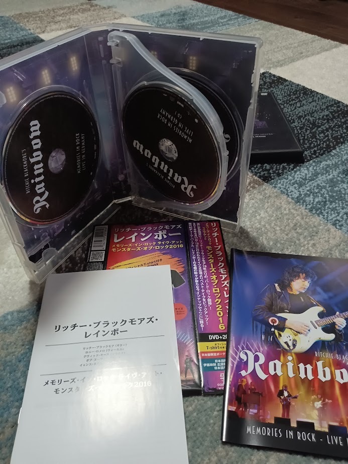 Yahoo!オークション - 【3DVD+4CD】 2品目です リッチー ブラックモア...