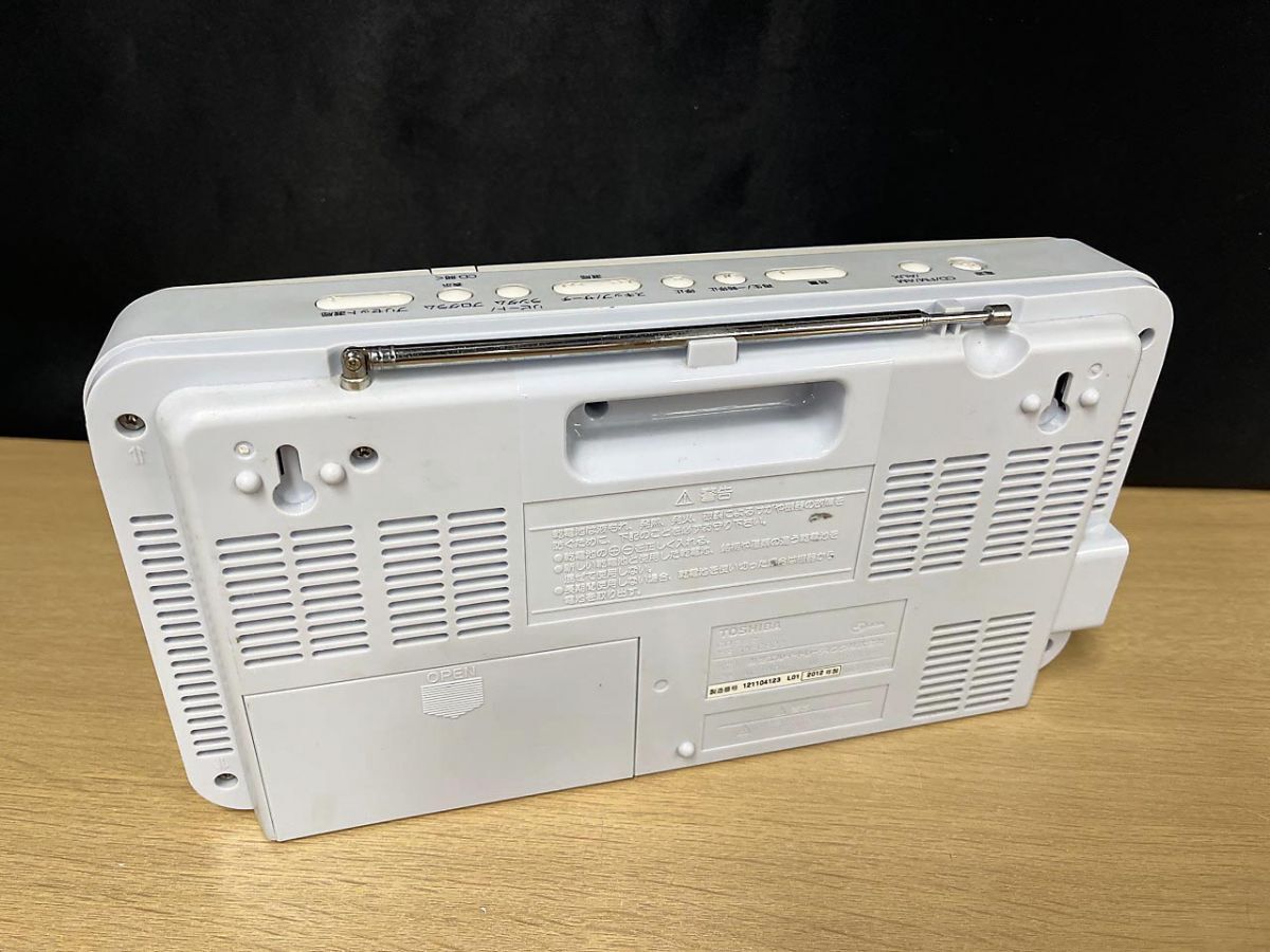 Yahoo!オークション - TOSHIBA 東芝 CD ラジオ プレイヤー TY-CR22 AM ...