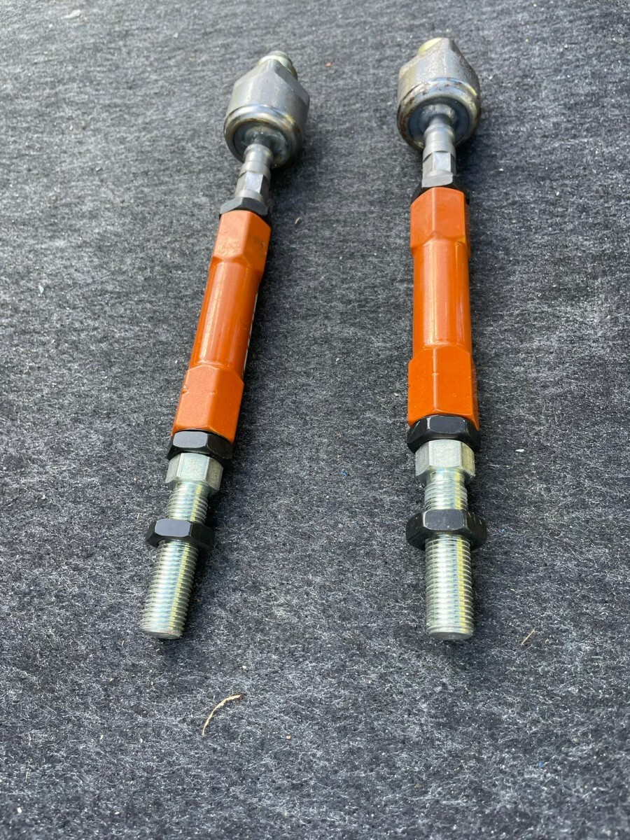 Yahoo!オークション - 中古品S14 S15 強化 タイロッド 調整式 切れ角ア...