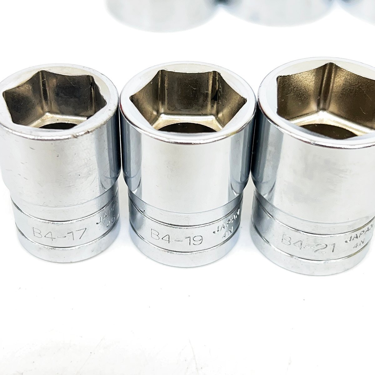 Yahoo!オークション - KTC 12.7sq.ソケット(六角) ×9点 B4-17 / 19