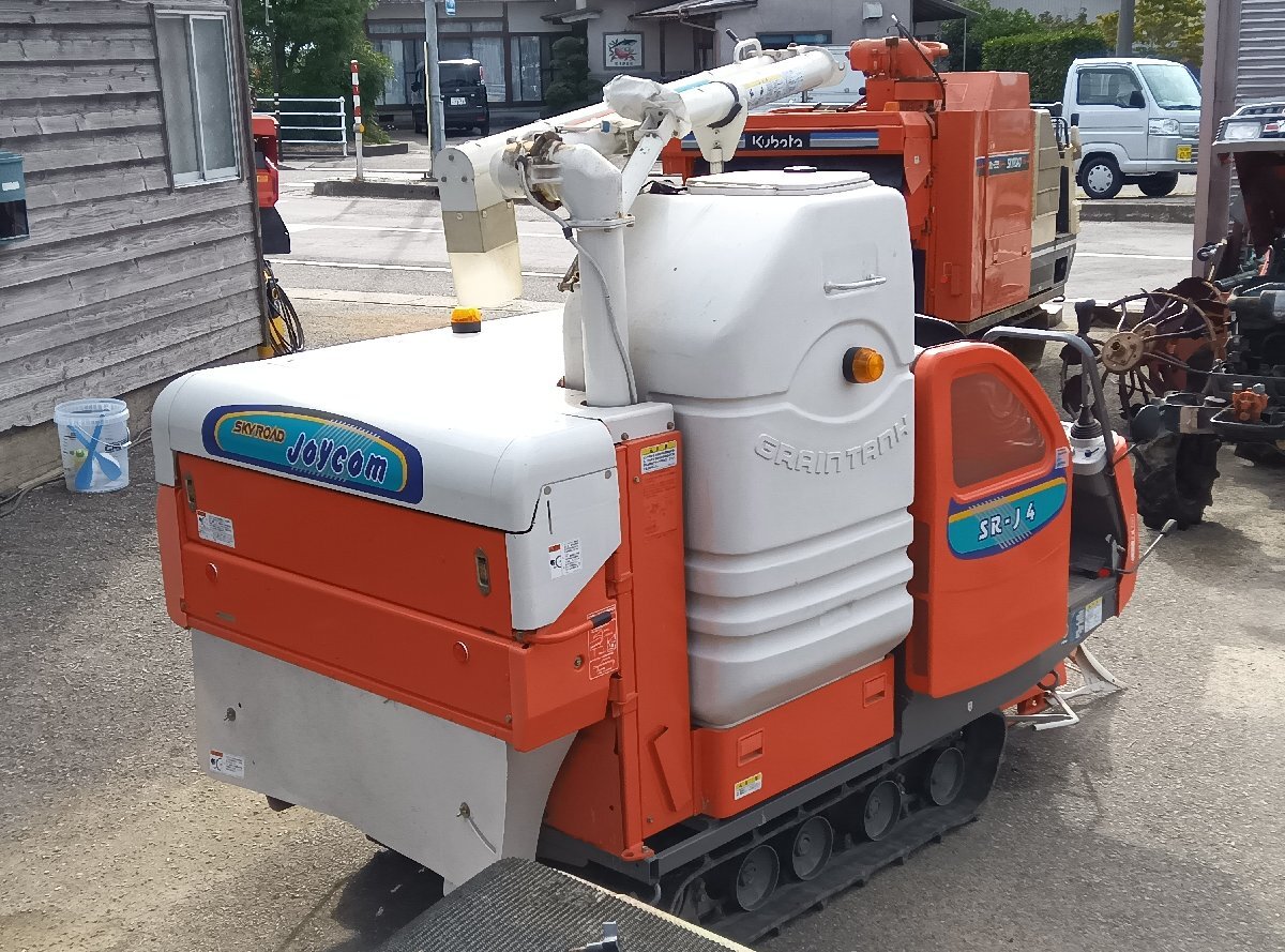 Yahoo!オークション - （石川）クボタ コンバイン SR-J4-DLW 12馬力 31...