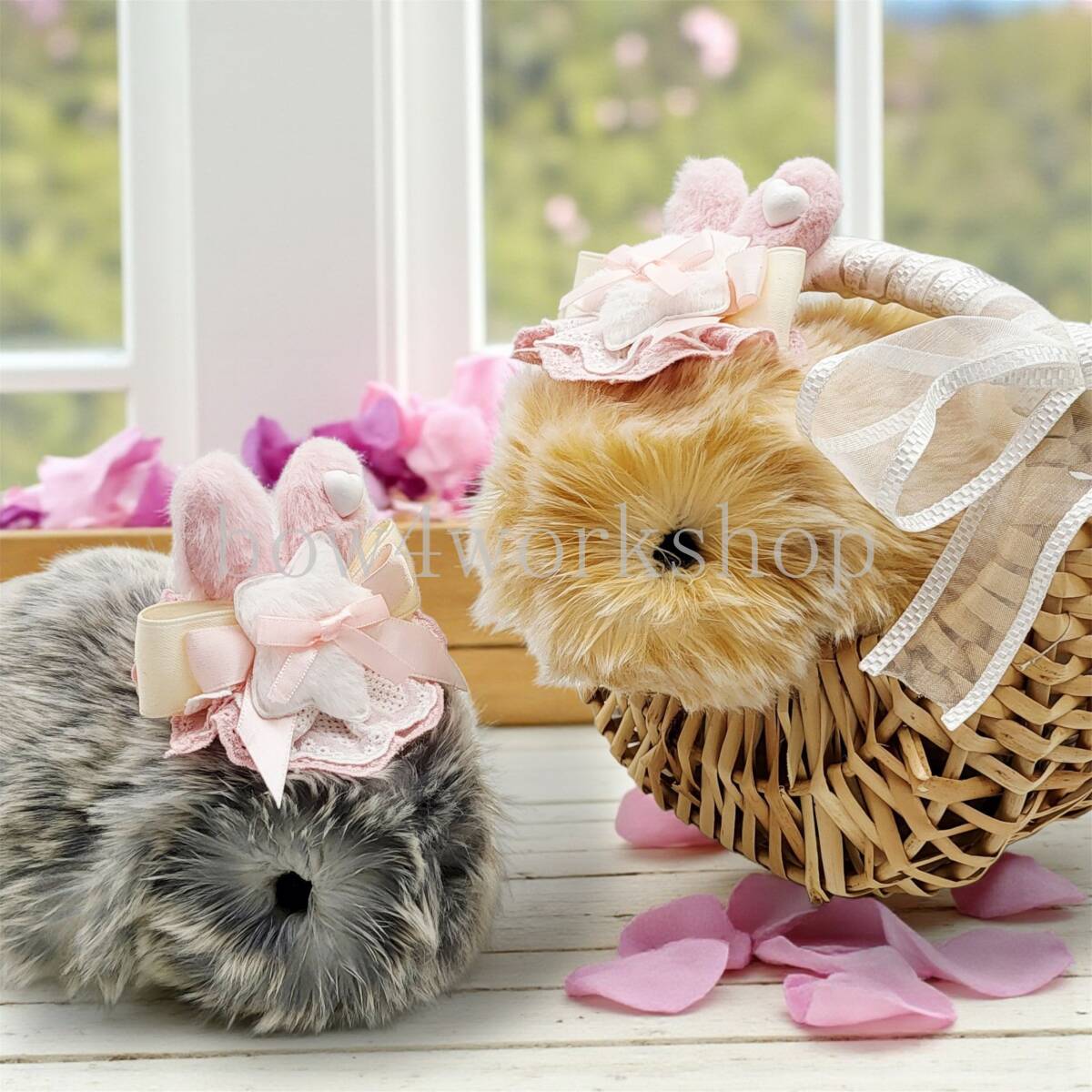 Yahoo!オークション - Moflin（モフリン）のアクセサリー うさ耳デコレ...