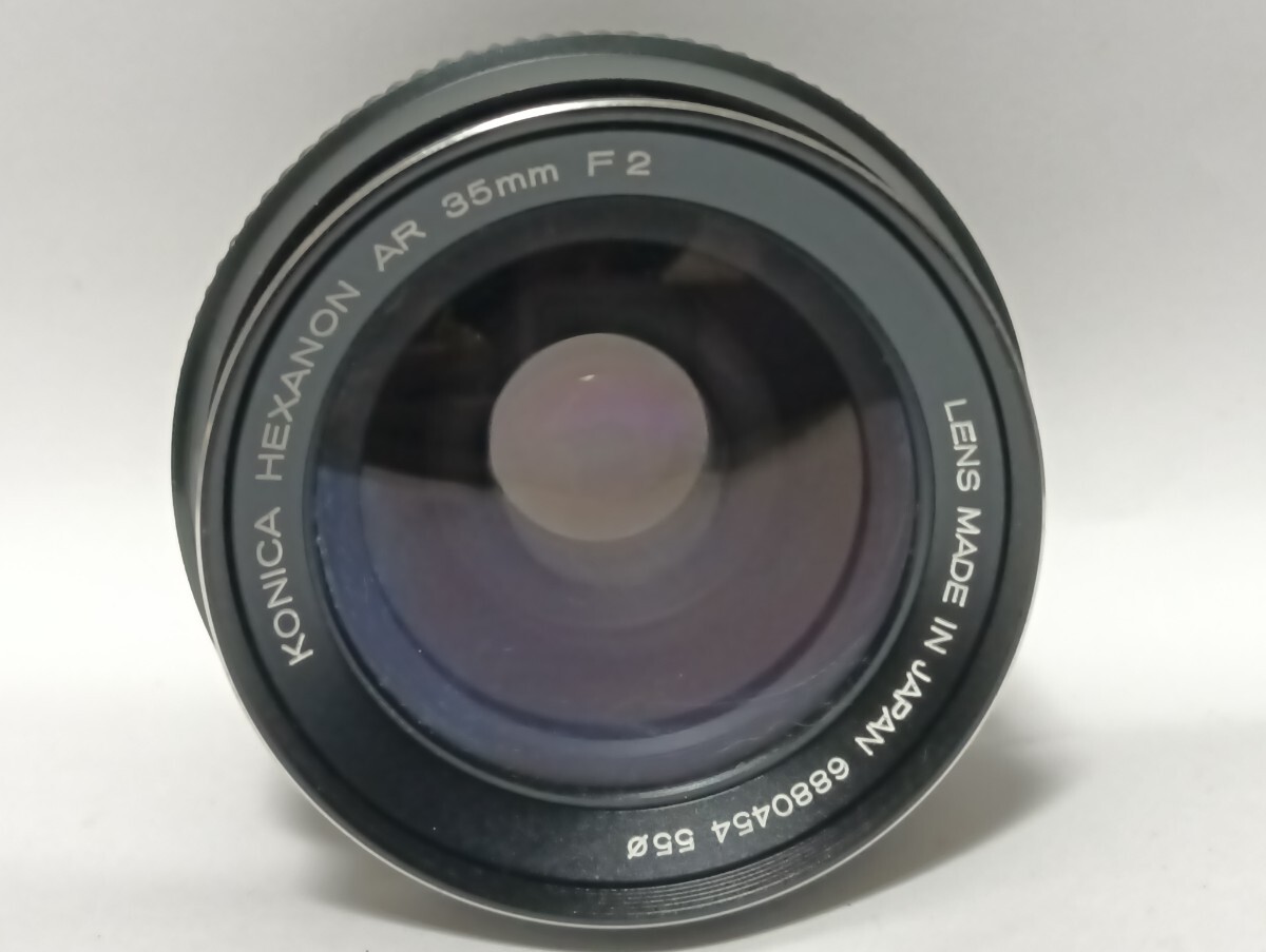 Yahoo!オークション - 良品 KONICAコニカ HEXANON AR 35mm F2 #L149