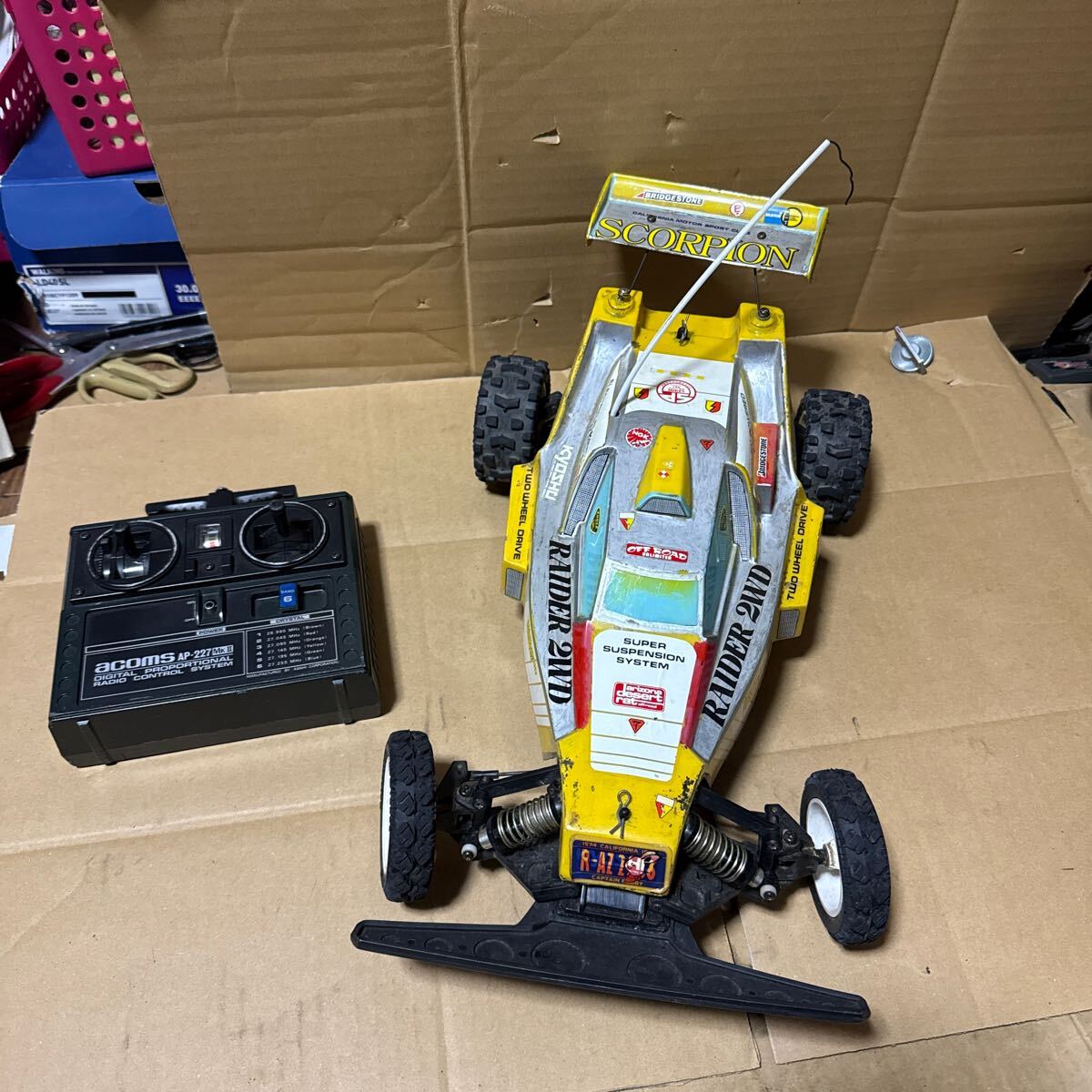 Yahoo!オークション - あ-8552） ラジコン /acoms AP-227 コントローラ...