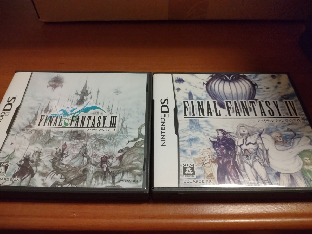 Yahoo!オークション - ニンテンドーDS ファイナルファンタジーⅢ・Ⅳ(3...