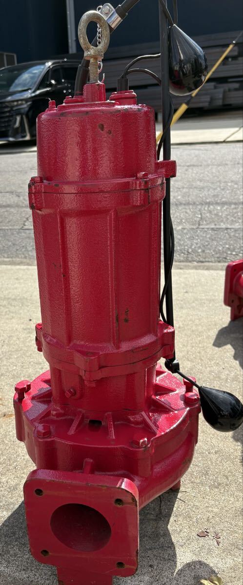 Yahoo!オークション - 川本製作所のカッター付汚水・汚物水中ポンプ「A...