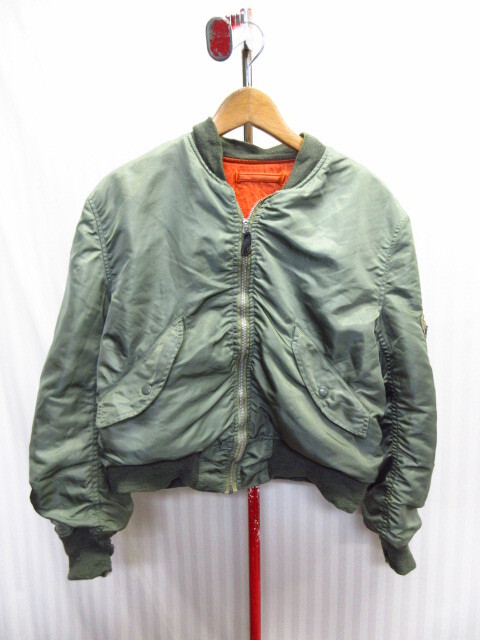 Yahoo!オークション - USA製 ALPHA アルファ 70sヴィンテージ L-2B メ...