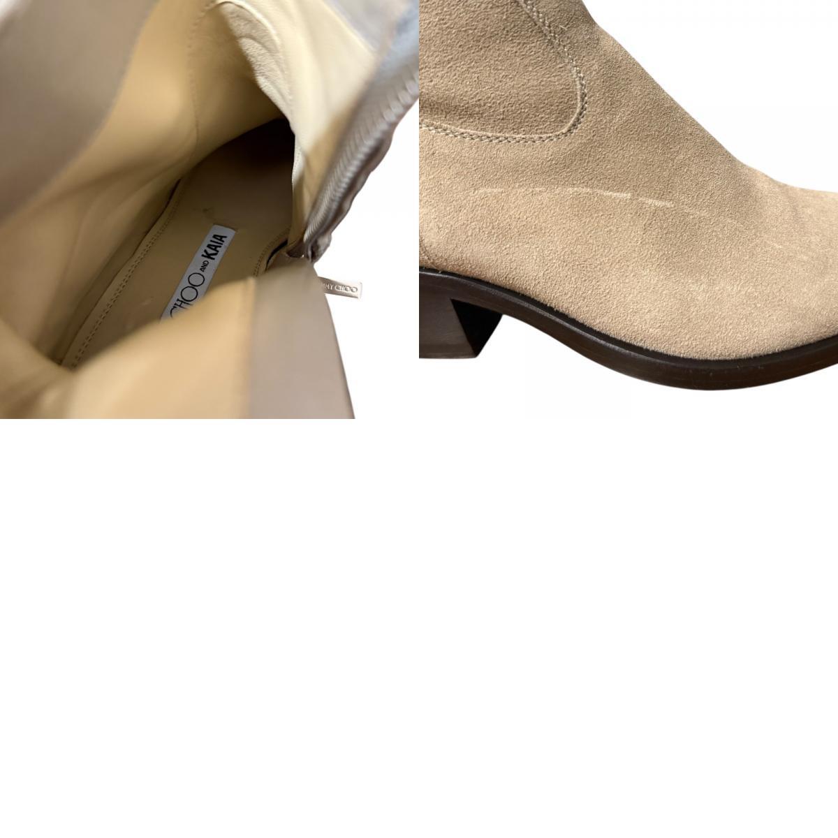 Yahoo!オークション - 美品 JIMMY CHOO AND KAIA ジミーチュウ スエー...