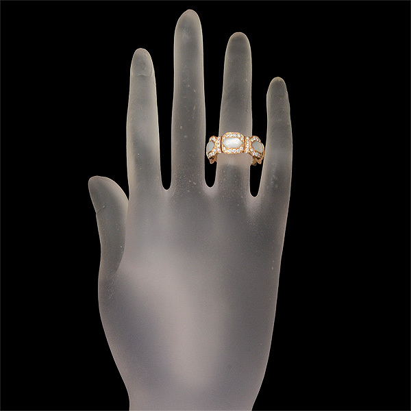 Yahoo!オークション - ピキョッティ ダイヤ0.71ct シェル リング K18PG...