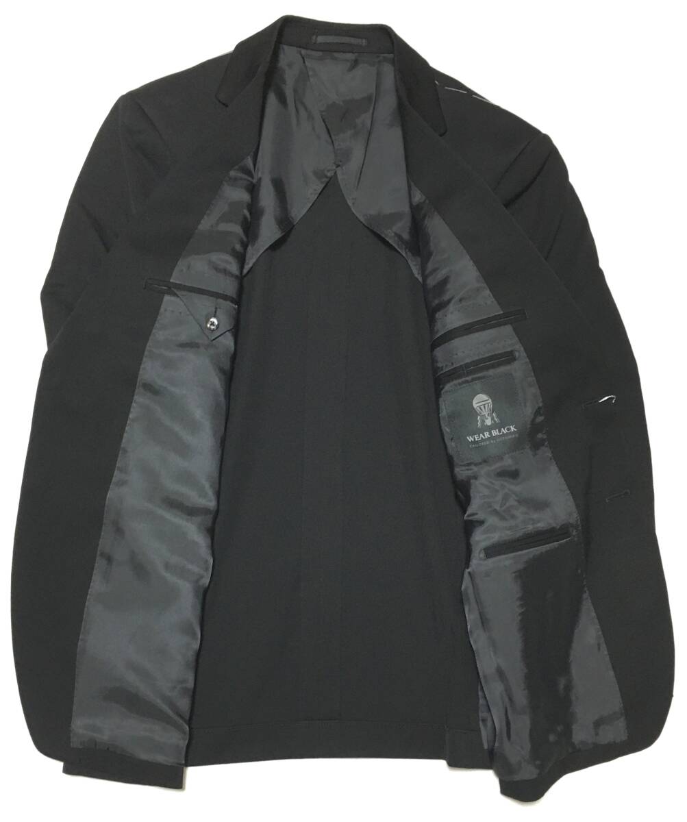 Yahoo!オークション - gotairiku 五大陸 WEAR BLACK フォーマル ウール...
