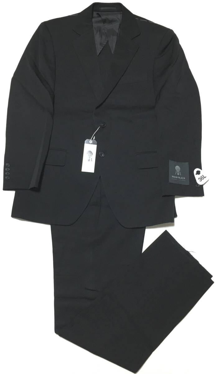 Yahoo!オークション - gotairiku 五大陸 WEAR BLACK フォーマル ウール...