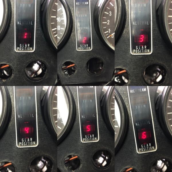 Yahoo!オークション - GS400(6)ギアポジションインジケーター GT380 GS...