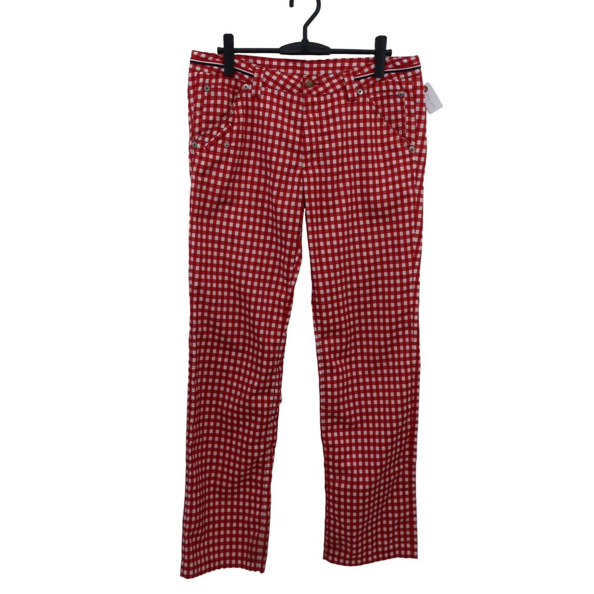 Yahoo!オークション - Callaway(キャロウェイ) パンツ 赤白チェック メ...