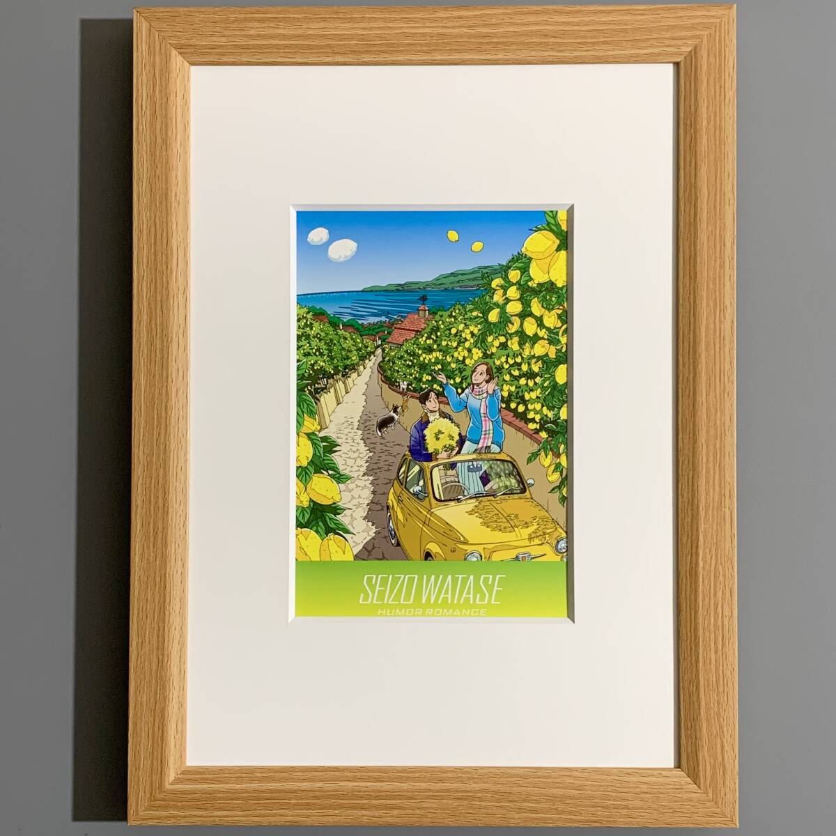 Yahoo!オークション - わたせせいぞう 「HUMOR ROMANCE #7」/B5マット...