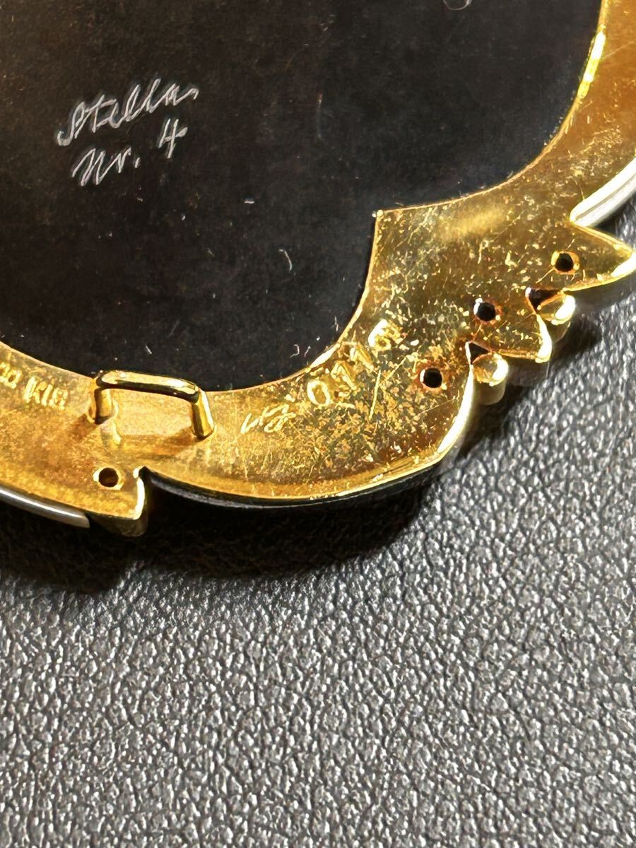 エルヴィンポーリー Pt900 K18 ダイヤ0.11ct カメオ ブローチ ペンダントトップ K18/Pt900 総重量23.1g(カメオ)｜売買されたオークション情報、yahooの商品情報 ...